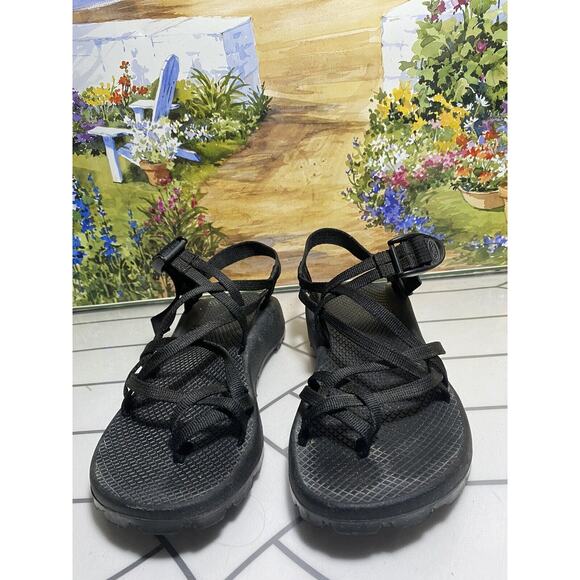 Chaco | Shoes | Chaco Womens Zcloud X Sport Vibram Sandal Solid Black 9 M | Poshmark